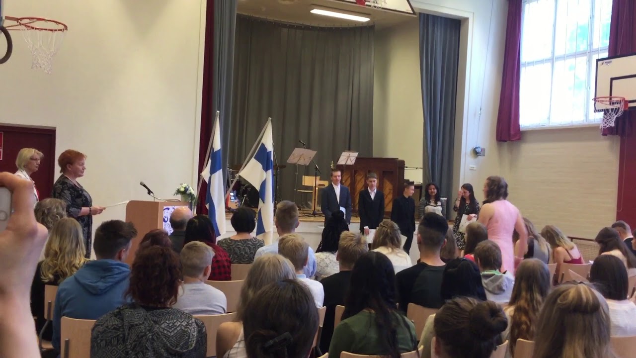 FINLAND SIMPLE GRADE 9 GRADUATION - YouTube