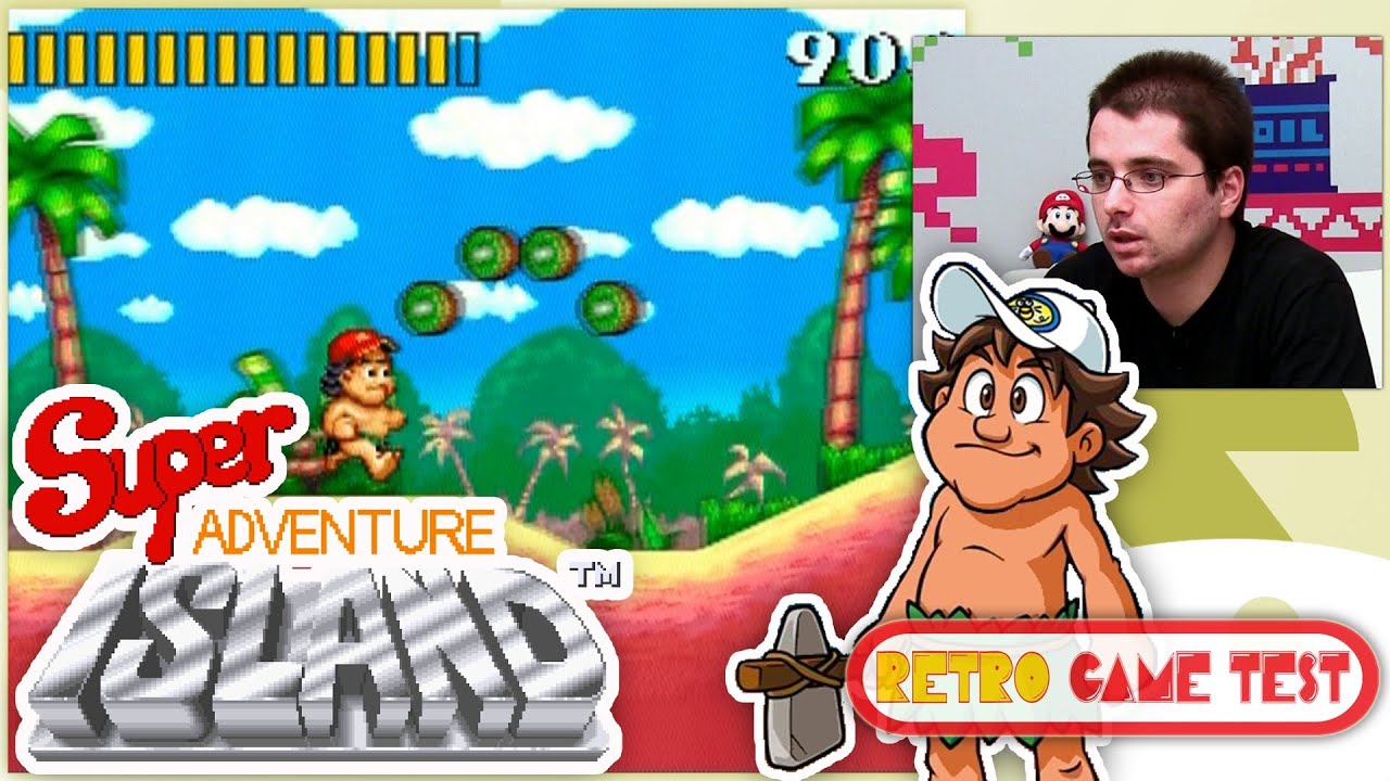 Super Adventure Island "Super Nintendo" Retro Game Test - REVIEW fr vf ...