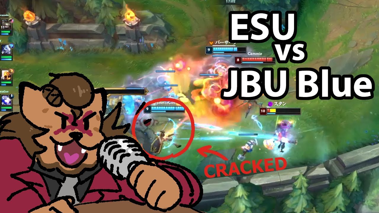 NECC League of Legends | ESU vs JBU Blue | Amateur Shoutcasting - YouTube