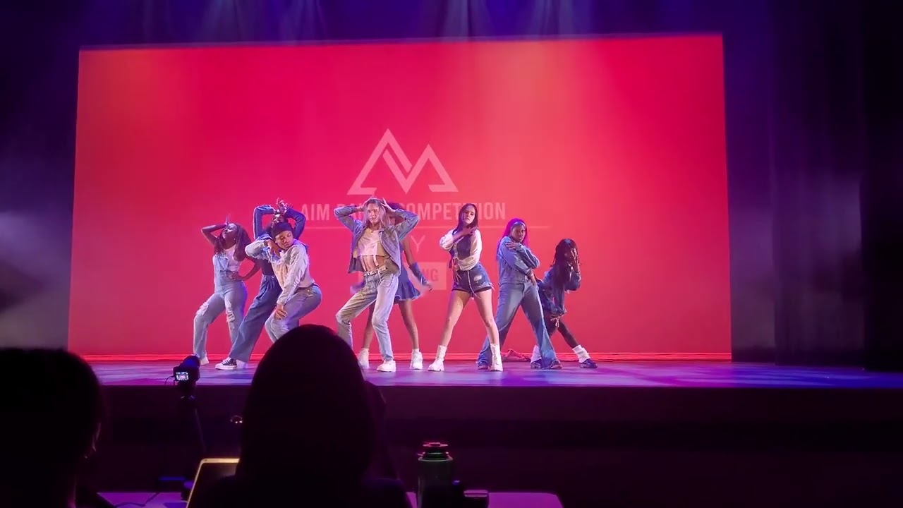 KEY CREW AIM DANCE COMPETITION PERFORMANCE || FRONT VIEW - YouTube