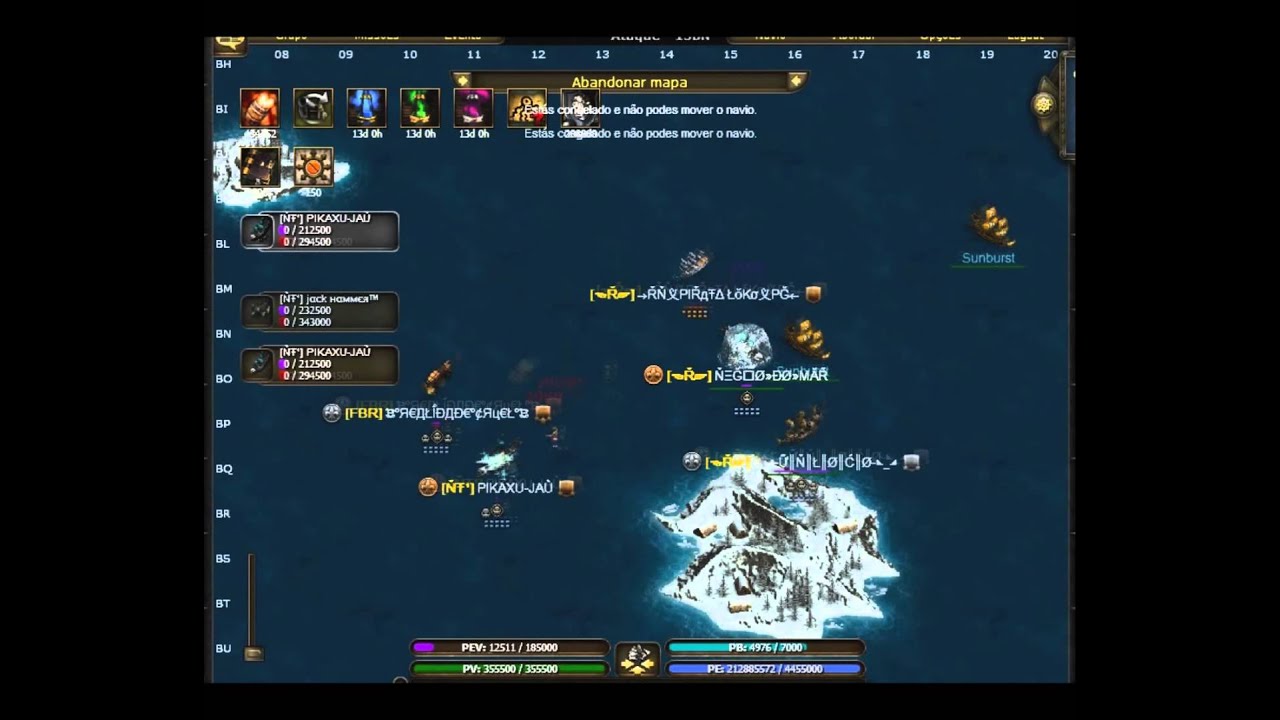 Seafight War Map Sun - YouTube