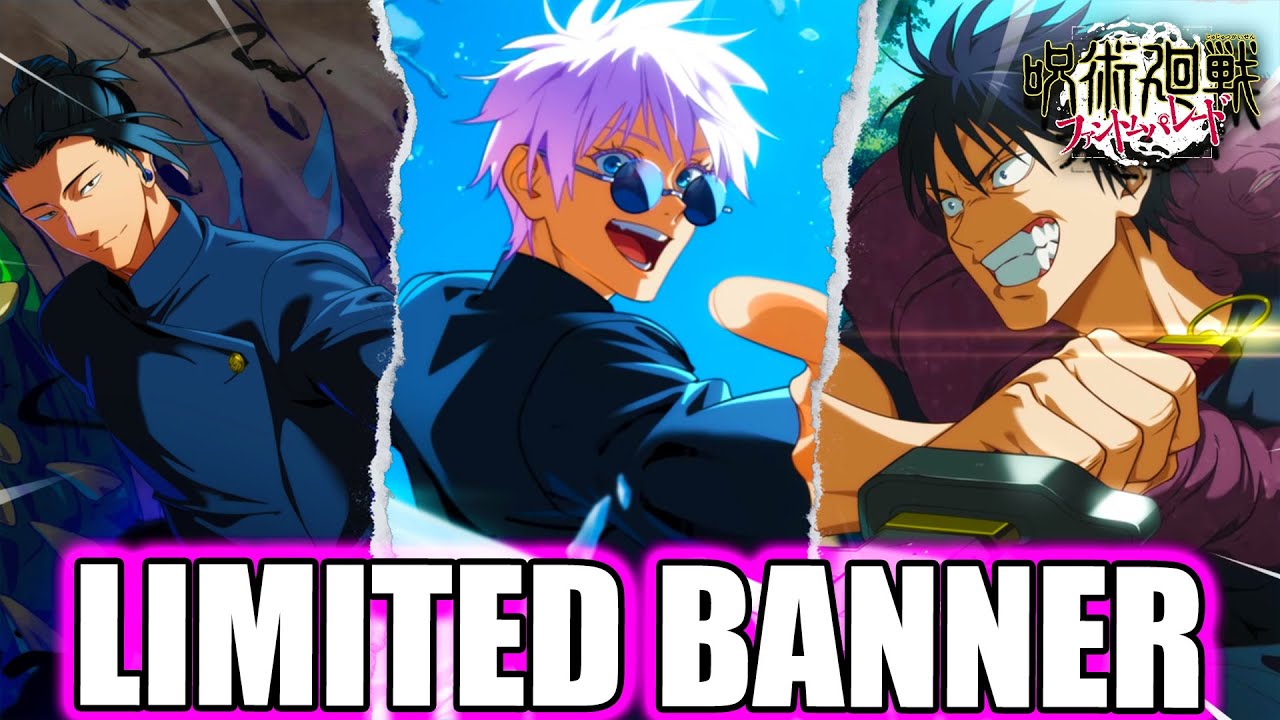 NEW LIMITED BANNER! Teen Gojo, Toji & Geto SUMMONS! | Jujutsu Kaisen ...