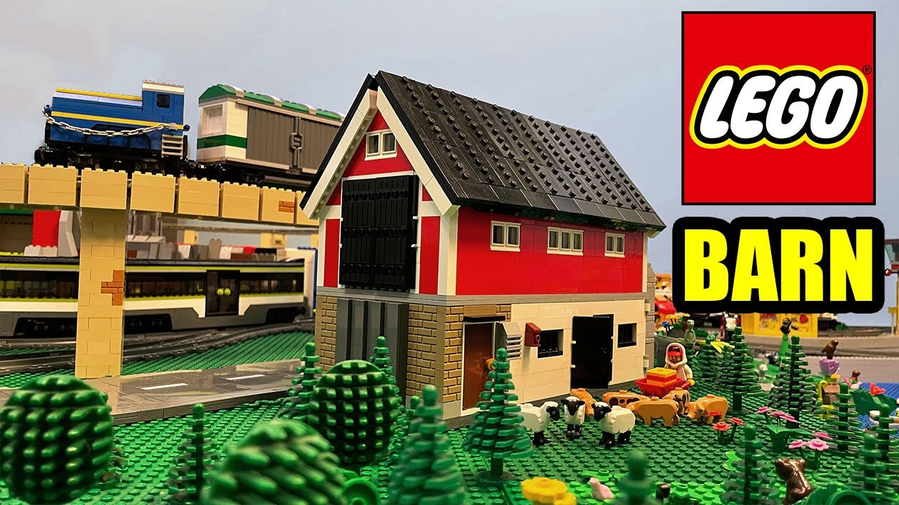 What does the LEGO BARN hide? (OH SH*T!!) - YouTube
