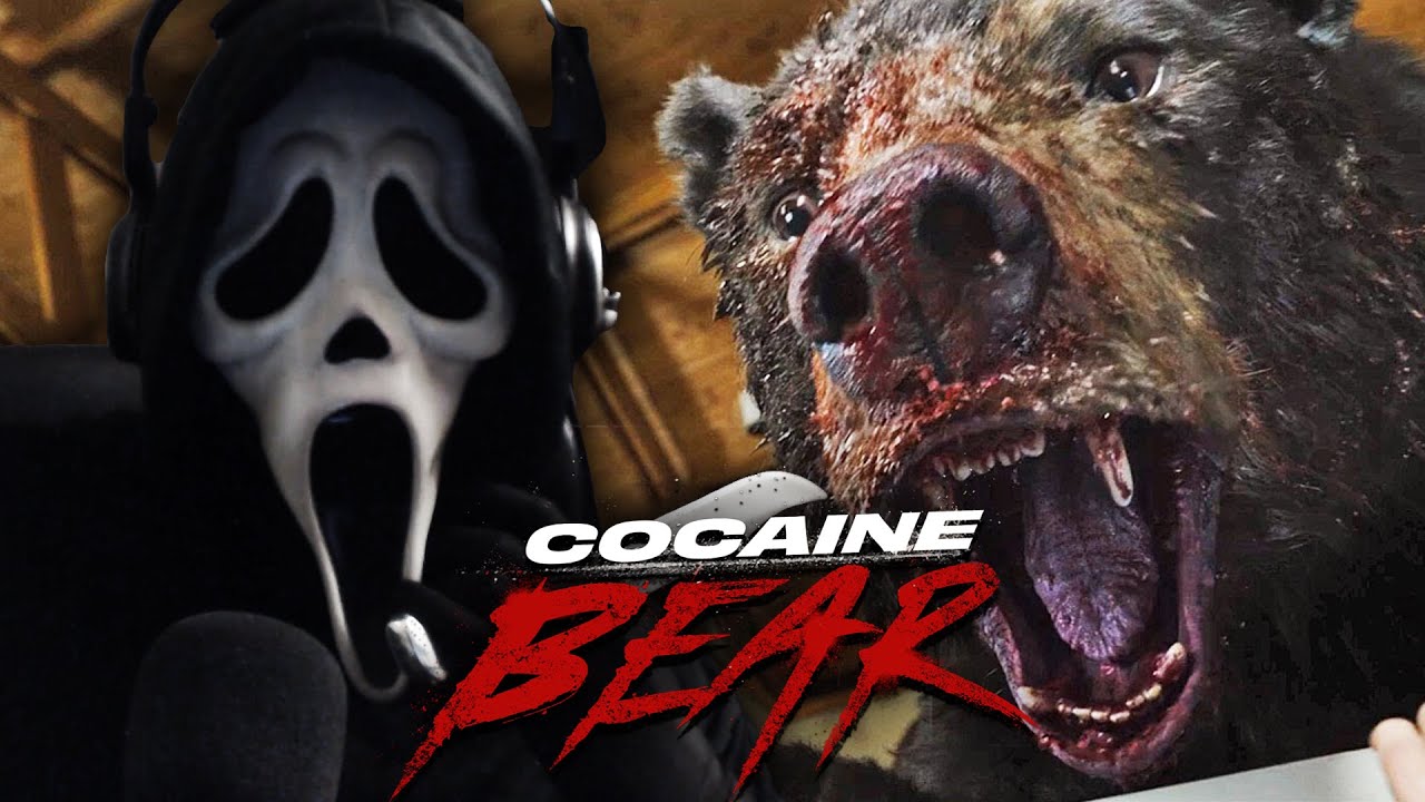 Ghostface Reacts to Cocaine Bear (2023) Trailer - YouTube