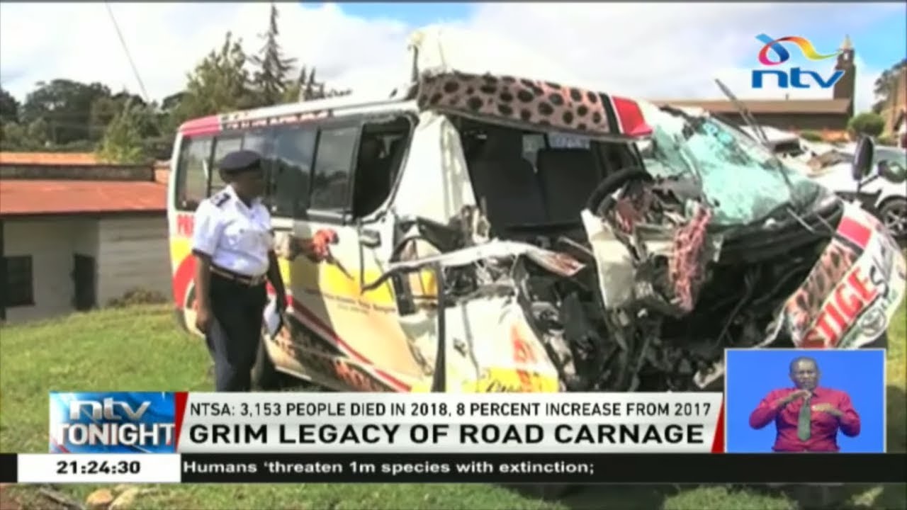 The dispiriting statistics on road accidents in Kenya - YouTube