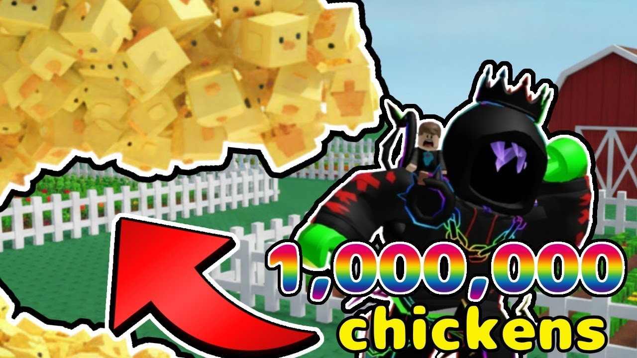 I Hatched OVER 1,000,000 Chickens in Roblox… - YouTube