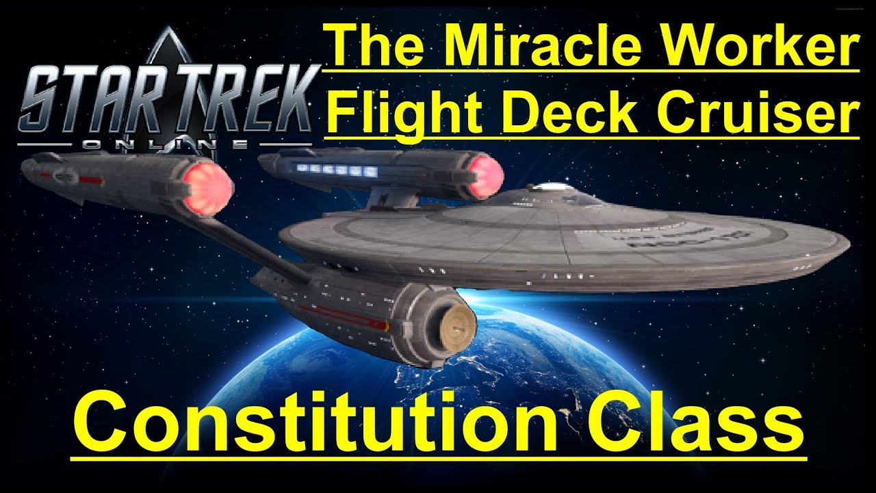 Star Trek Online - Constitution Class - Disco Era - YouTube