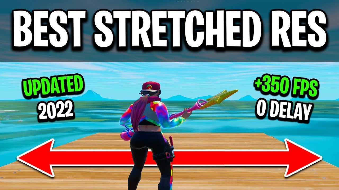 The NEW Stretched Resolution Every Pro Is Using! - Fortnite Display ...