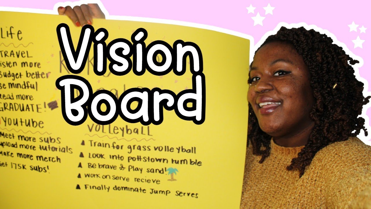 My 2021 Volleyball VISION BOARD! ⎮New Year's Resolution & Goals - YouTube
