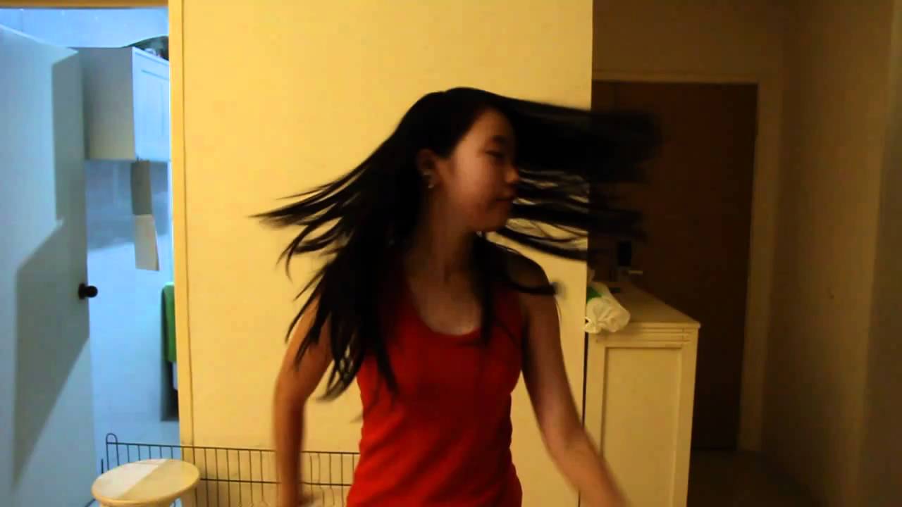 Slow Motion Hair Flick - YouTube