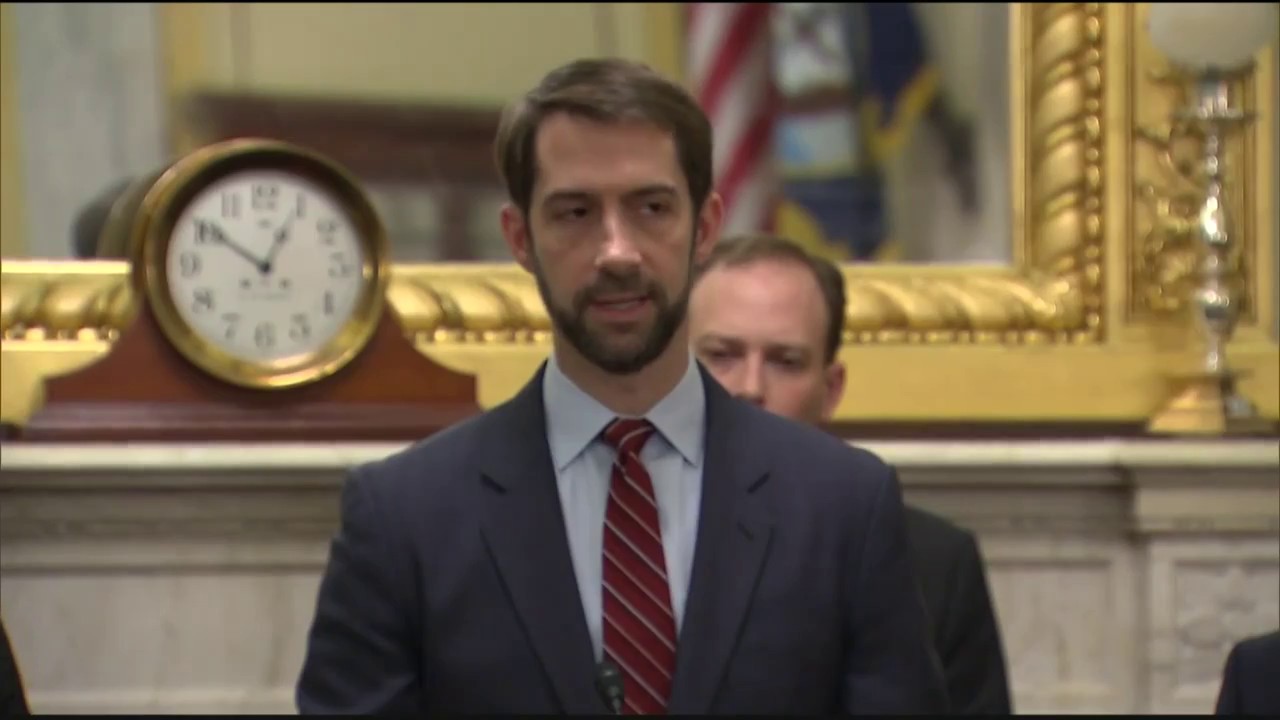 February 28, 2017: Sen. Cotton Remarks at Taylor Force Act Press ...