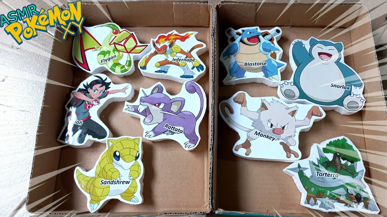 #47 Pokémon ASMR Relaxing Sounds Whispering and Tapping for Deep Sleep ...