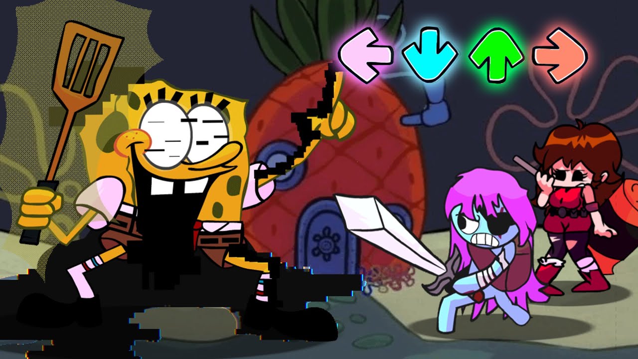 Friday Night Funkin' - Pibby vs Corrupted Spongebob (Animation Mods ...