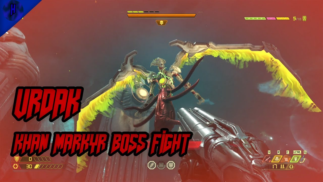 Urdak, Khan Maykr Boss Fight Walkthrough | DOOM Eternal Gameplay #2 ...