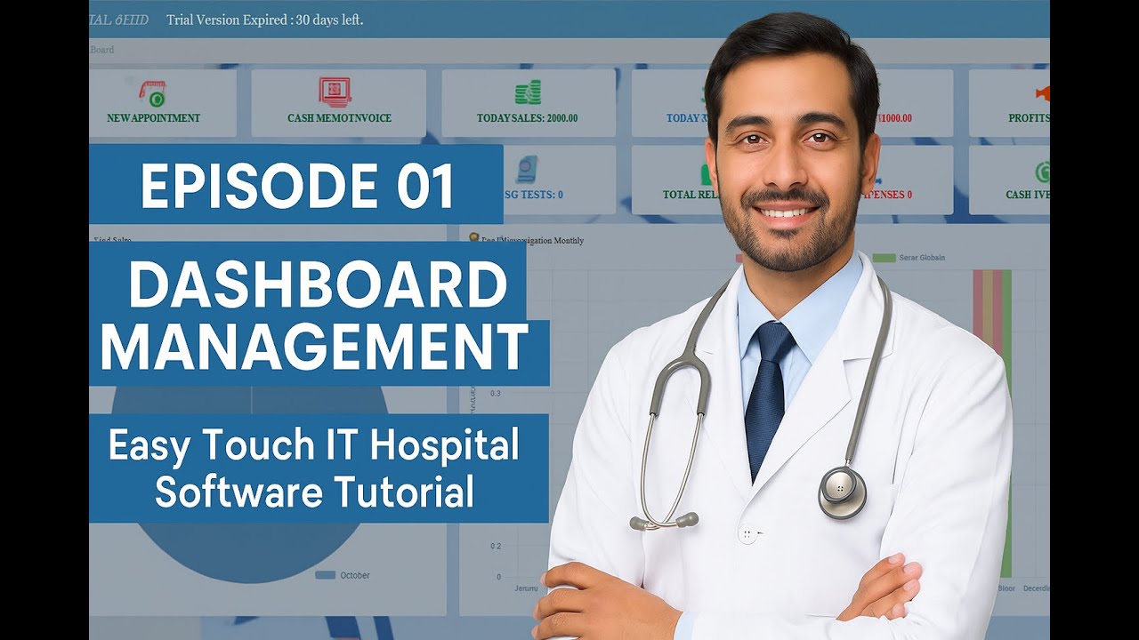 🩺 Episode 1 | EASY TOUCH IT Demo Hospital Dashboard Overview Tutorial ...