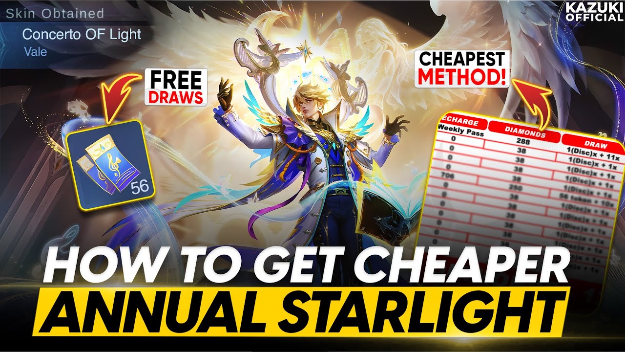 HOW TO GET VALE ANNUAL STARLIGHT SKIN IN THE CHEAPEST WAY POSSIBLE ...