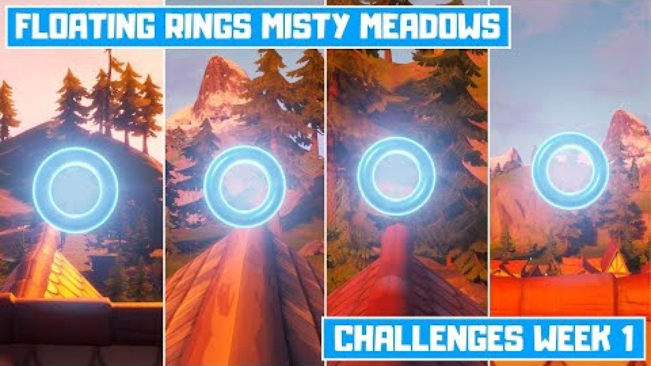 Floating rings at misty meadows(week 1 challenge) - YouTube
