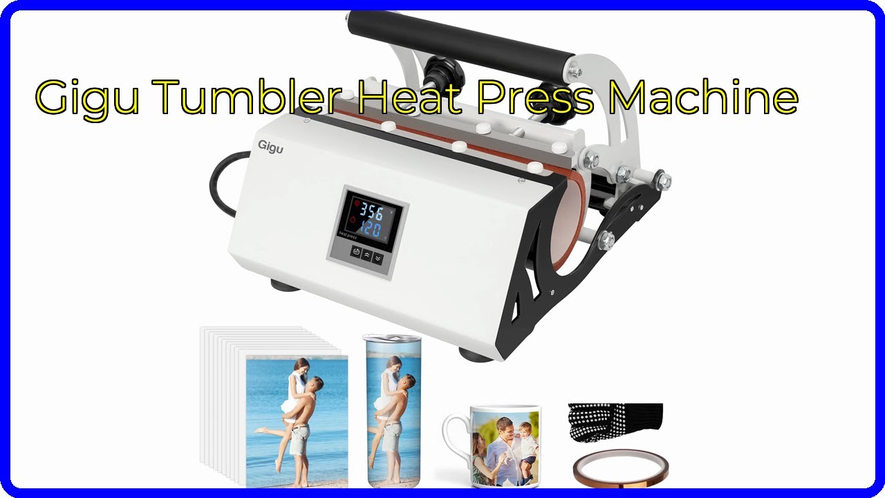 REVIEW (2024): Gigu Tumbler Heat Press Machine. ESSENTIAL details ...