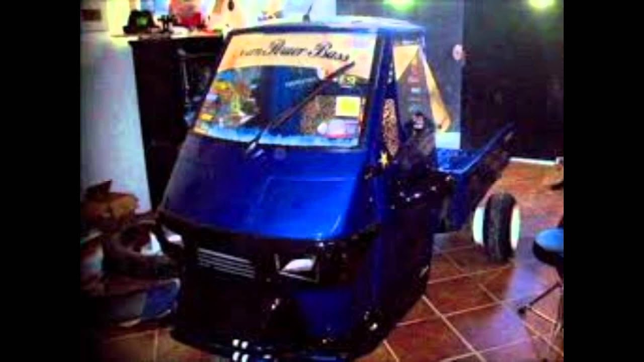 Piaggio ape tuning 1 - YouTube