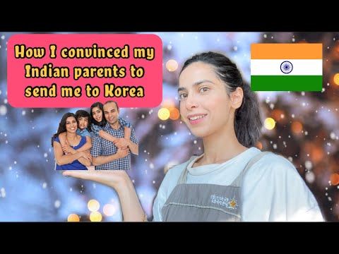 HOW I CONVINCED MY PARENTS TO SEND ME TO KOREA~ storytime 🇮🇳 🇰🇷 #indianInKorea