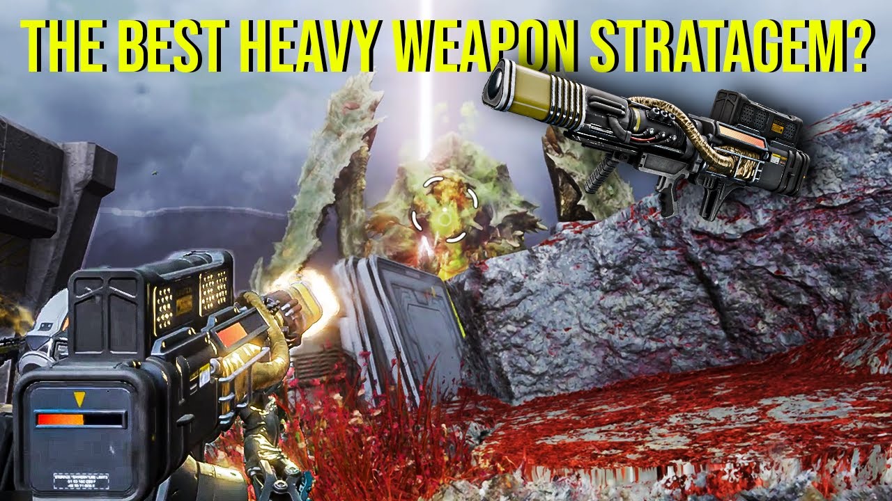 Helldivers 2 - The Best Heavy Weapon / Anti Tank / Quasar Cannon ...