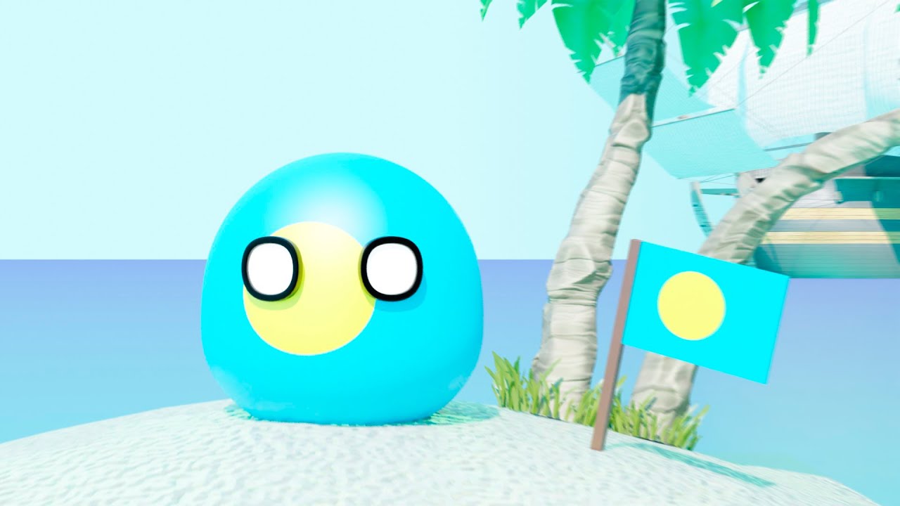 Palau Conquered the World || 3D Countryballs Animation - YouTube