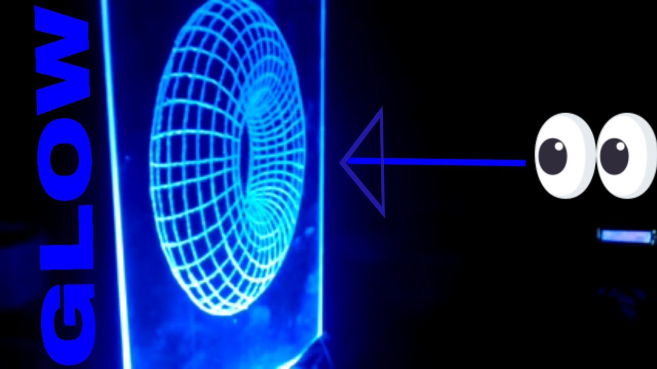 3D ILLUSION LED LAMP - YouTube
