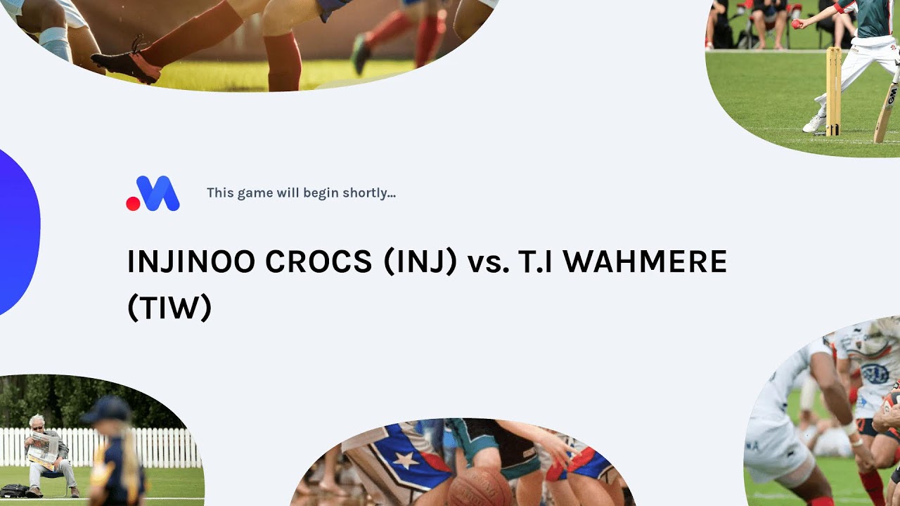 INJINOO CROCS (INJ) vs. T.I WAHMERE (TIW) - YouTube