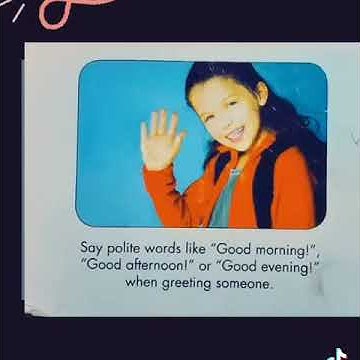 Good Manners / Etiquette flashcards - YouTube