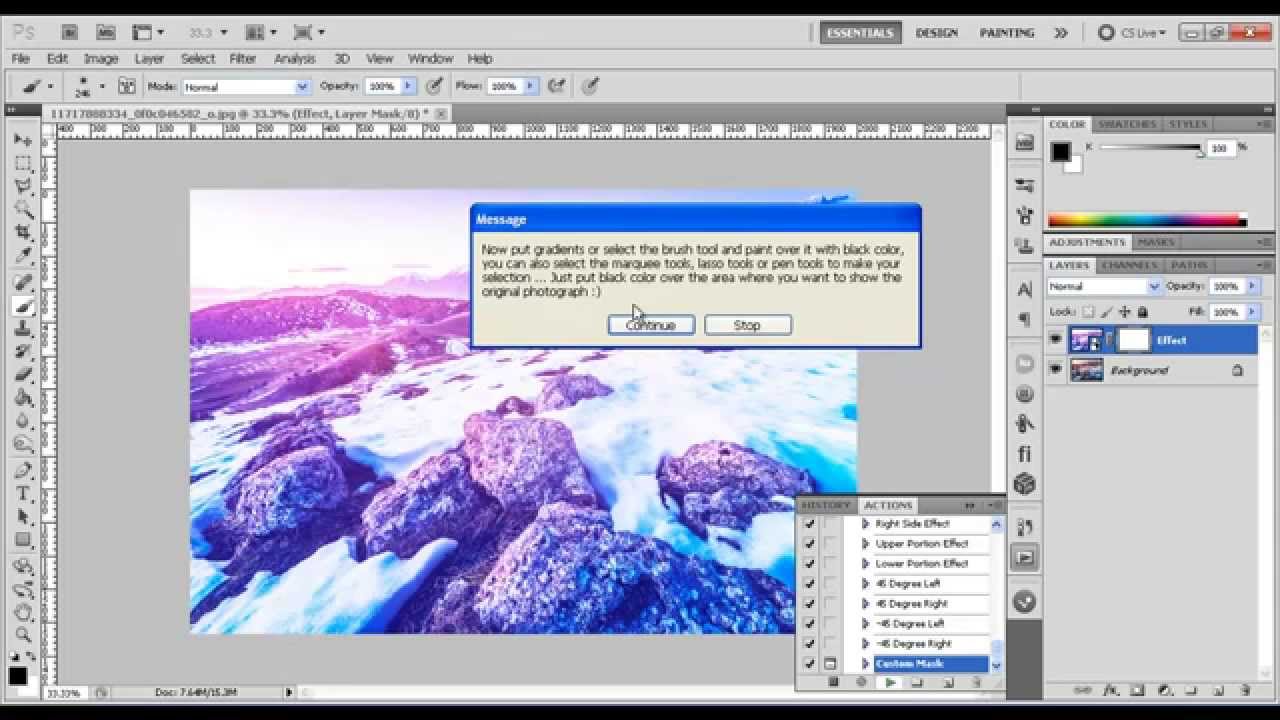 Smart Preview Masking Actions - YouTube