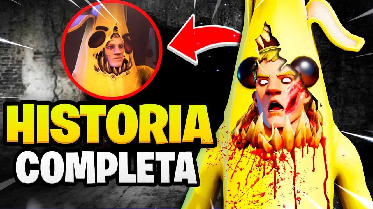La HISTORIA de la MUERT3 de BANANÍN que *NO CONOCÍAS* en FORTNITE *TODA ...