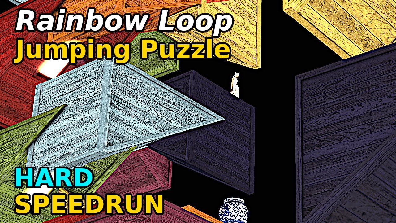 FFXIV - "Rainbow Loop" Jumping Puzzle Speedrun - YouTube
