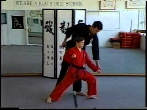 Palgwe 1 TKD Form taught by Roger Carlon - YouTube