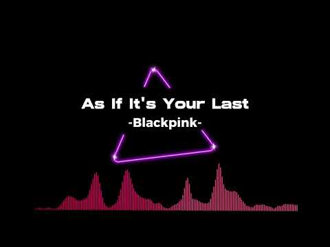 As If It's Your Last - Blackpink l Vocal only [acapella]
