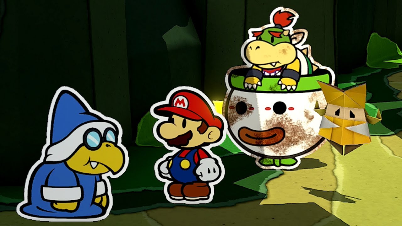 Spring of Jungle Mist - Paper Mario: The Origami King Walkthrough - YouTube