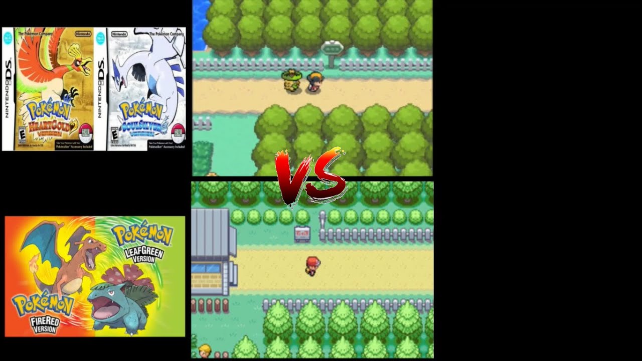Differences in Fuchsia city between Pokémon Fire Red/Leaf Green and ...