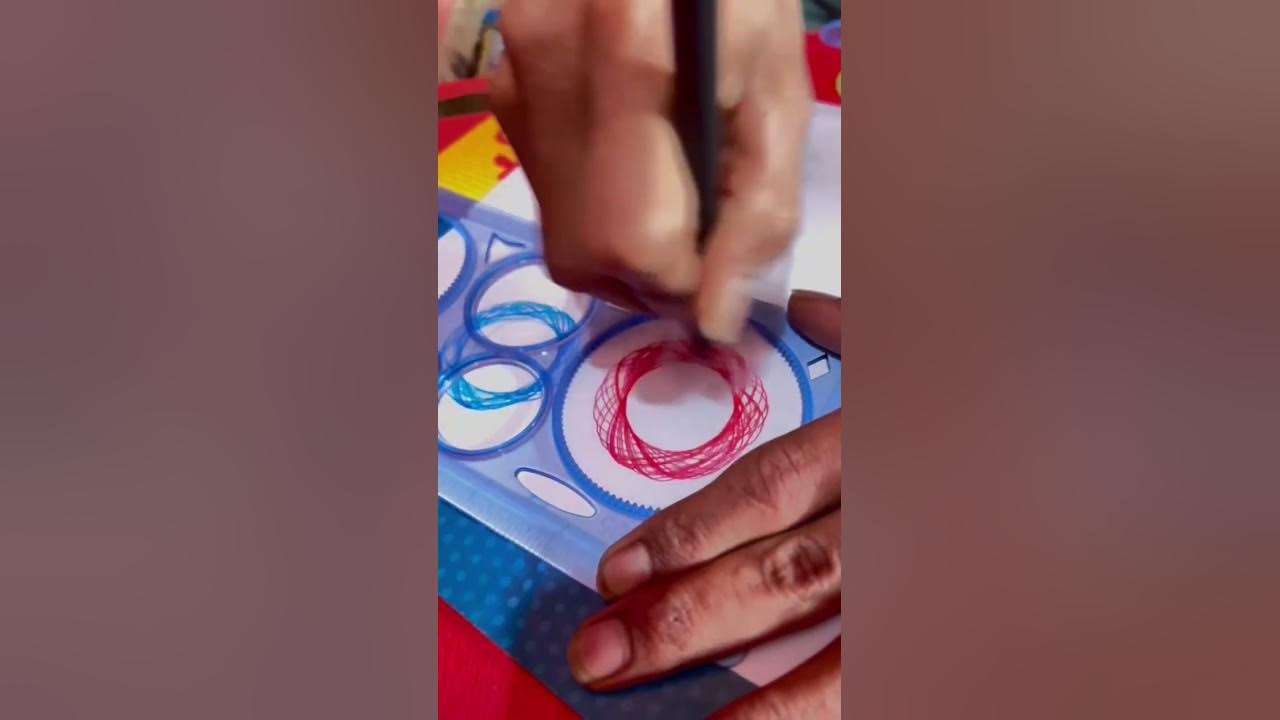 Creating Spirograph Designs: Relaxing Art Compilation ! - @SatisfyingCreationvideos - YouTube