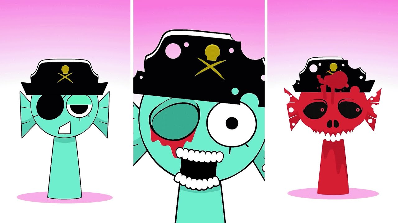 Sprunki OC Anne, Milli, Mroona and Wyrum Retake Phase 2 VS Phase 3 VS ...