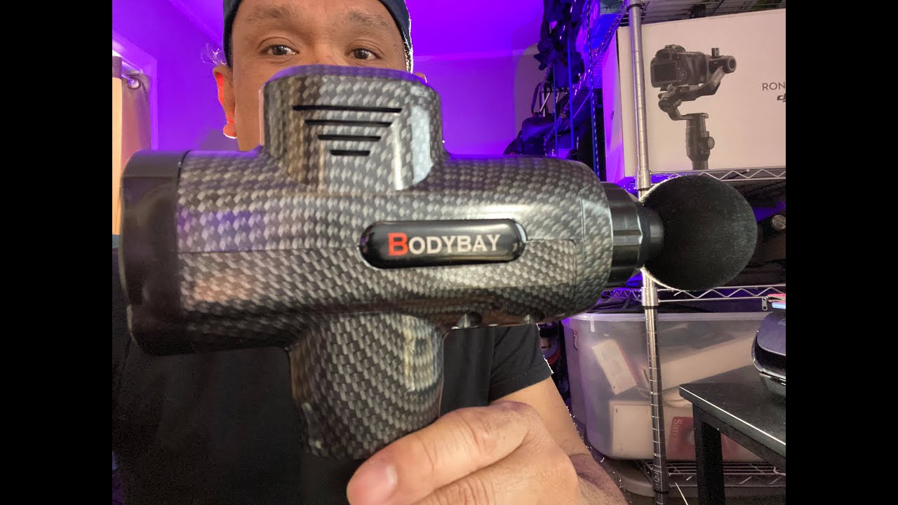 Bodybay Personal Percussion Massage Gun Product Review - YouTube