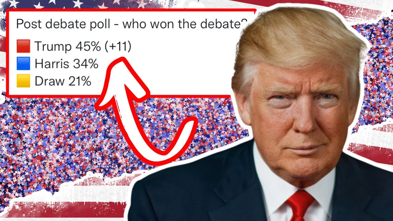 *NEW* Post debate polls shows a Trump Victory - YouTube