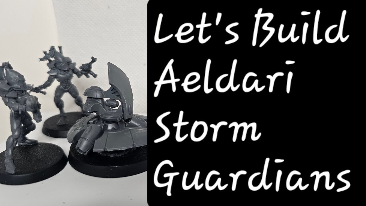 Let's Build Aeldari Storm Guardians - Combat Patrol Issue 23 - YouTube