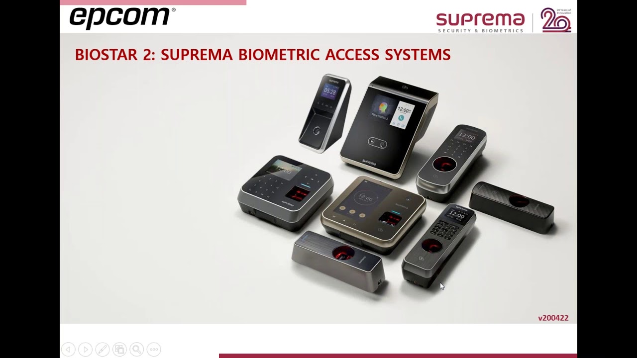 SUPREMA Biometric and Cloud Solution - YouTube