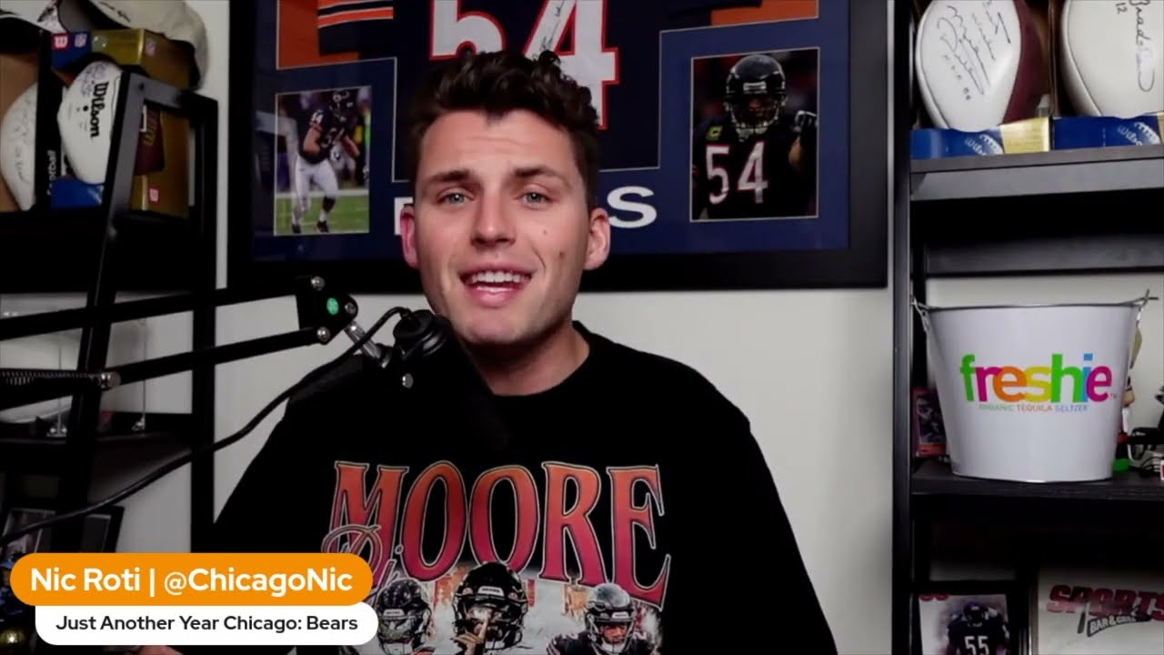 Bears LAND AKIEM HICKS 2.0 in Keith Randolph Jr. Out of Illinois. 2024 ...