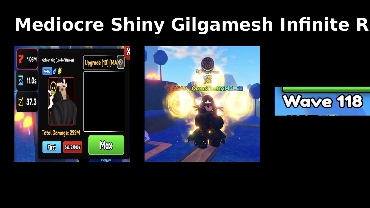 GIVEAWAY! How Far Can a Mediocre Shiny Gilgamesh Go? | Anime Adventures ...
