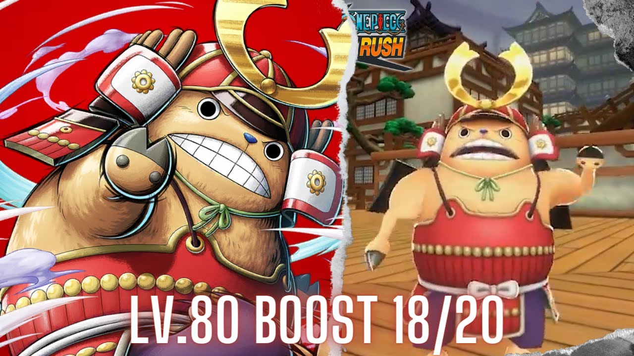ONIGASHIMA CHOPPER IS HERE! Lv.80 BOOST 18/20 GAMEPLAY | ONE PIECE ...