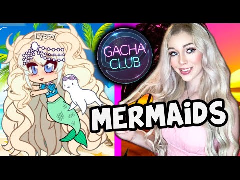 HOW TO MAKE MERMAIDS IN GACHA CLUB! 🧜‍♀️ (NEW GACHA CLUB GAME PLAY ...