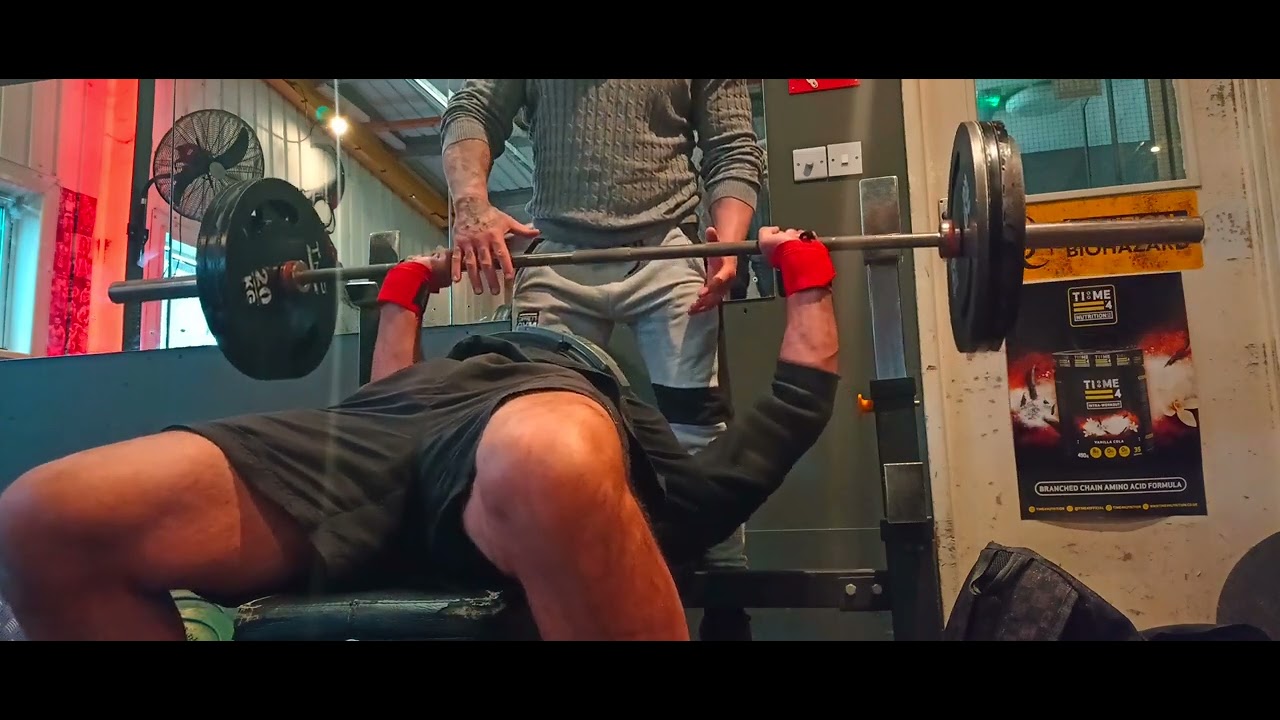 Easy Paused Double On 170kg Bench Press - YouTube