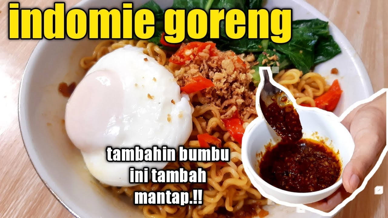 INDOMIE GORENG BUMBU SPECIAL | WARKOP PASTI RAME kalo pake bumbu ini ...