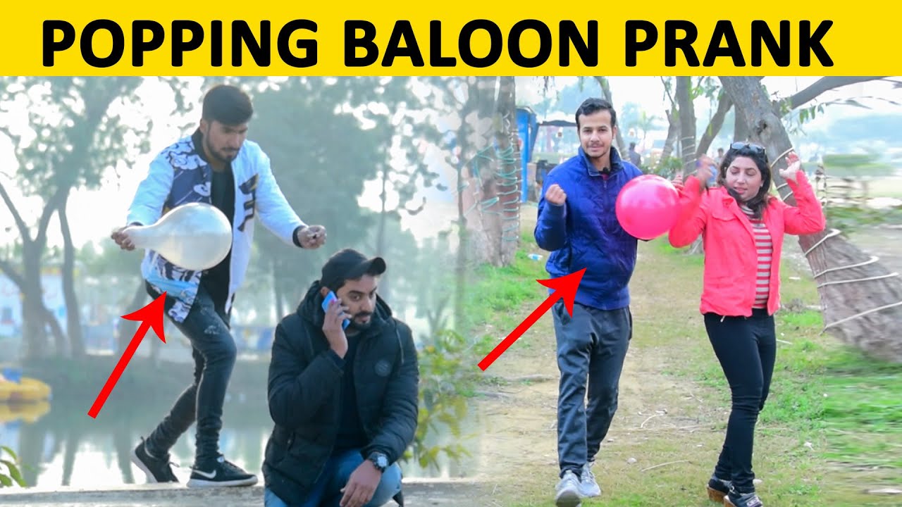Popping Balloon Prank | Prank in Pakistan | ARP SIALKOT - YouTube