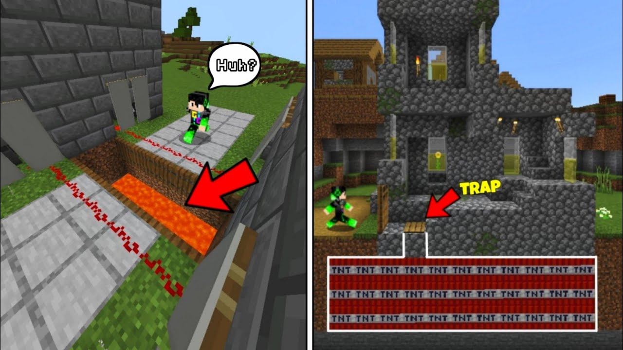 Epic Minecraft Traps for Trolling Friends! Hilarious Pranks & Sneaky Contraptions! - YouTube
